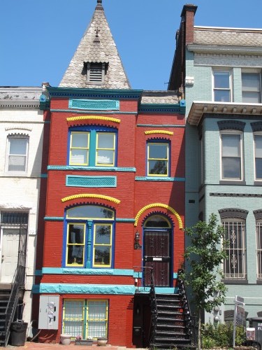 Judging Painted Row Houses – 500 Block of Florida Ave, NW - PoPville