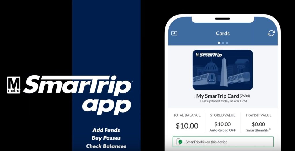 “Can someone explain how to get a Metro Smarttrip card on your phone ...