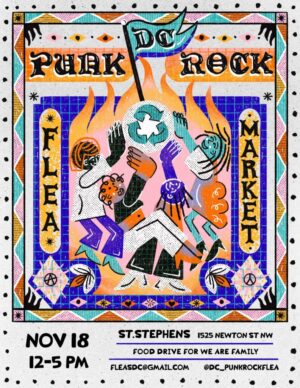 DC Punk Rock Flea Market & Food Drive is Saturday! - PoPville