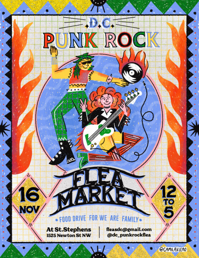 “2024 Annual DC Punk Rock Flea Market & Food Drive this Saturday ...