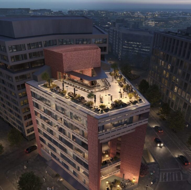 “Hotel on the Circle is an iconic modernist office tower reimagined ...