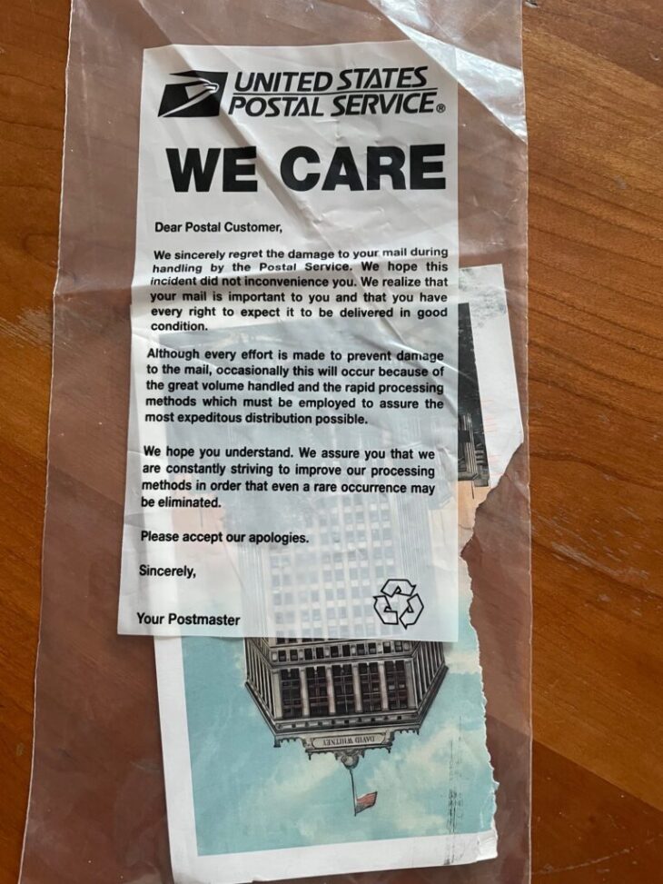 Unites States Postal Service: “WE CARE” - PoPville