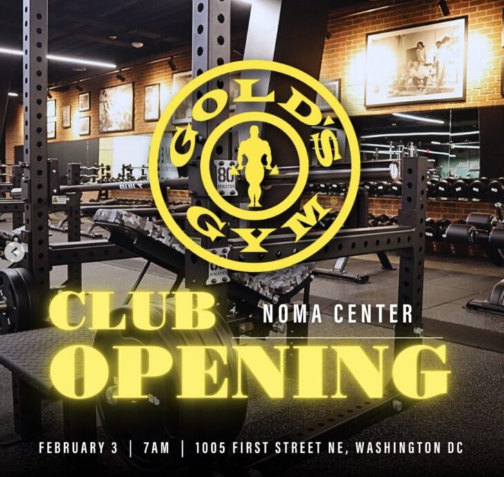 Gold’s Gym opened in NoMa, Also coming to Buzzard Point - PoPville