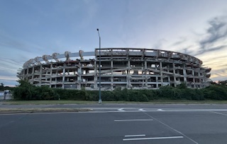 Small Fire inside RFK Stadium Last Night - PoPville