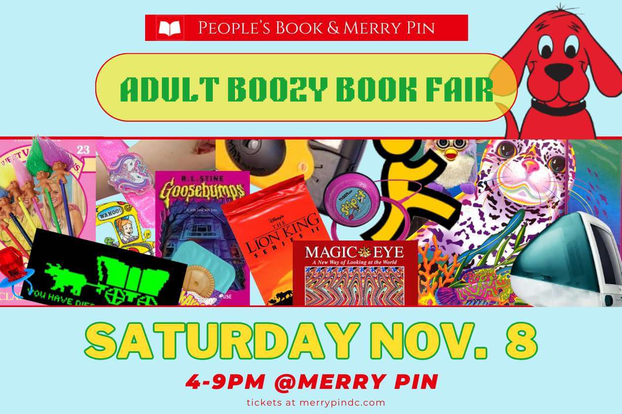 Boozy Book Fair: A Totally 90s Throwback - PoPville