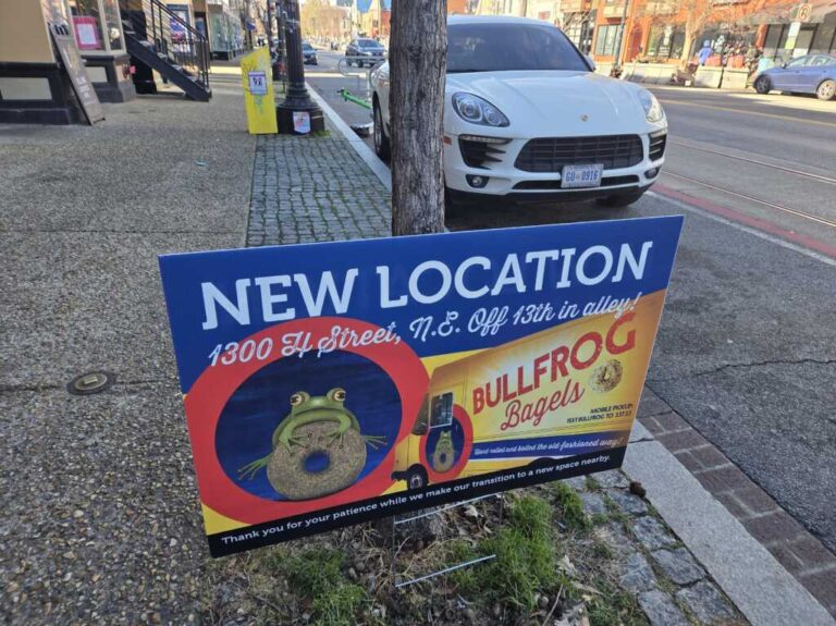 Bullfrog Bagels Available on H Street, NE before they move into their ...