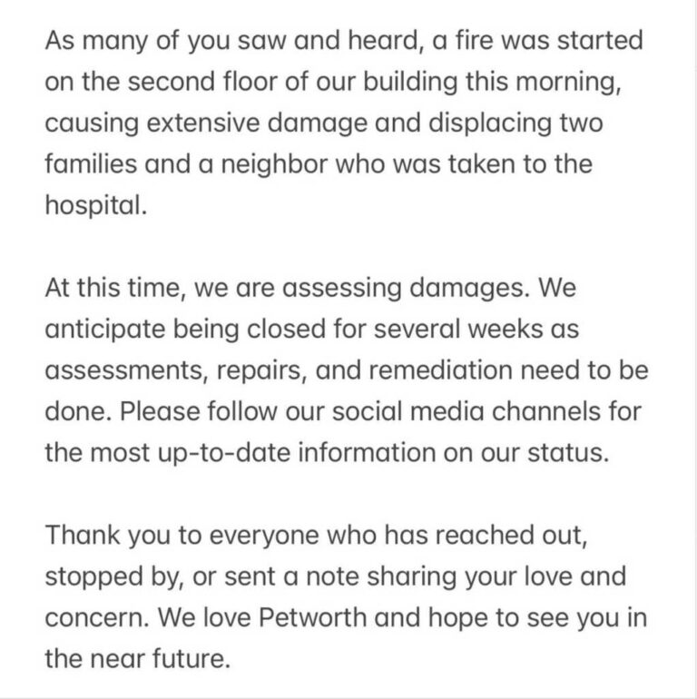 Status of Cinder BBQ after Friday Morning’s Fire above the restaurant ...