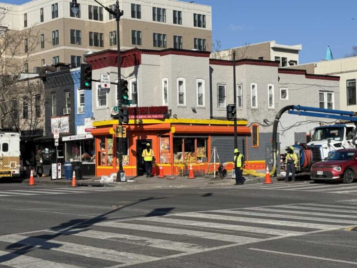 10th and U Street, NW Gets a Glow Up - PoPville