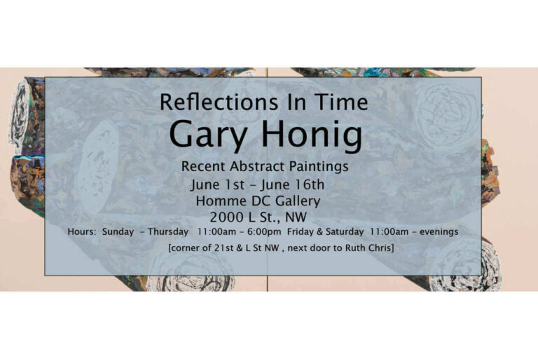 Reflections In Time at Homme DC Gallery - PoPville