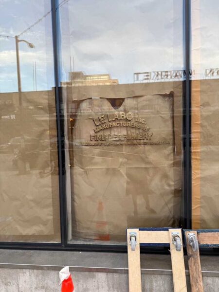Le Labo nears opening in Union Market - PoPville