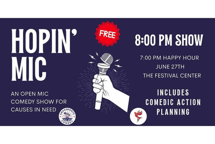 Hopin’ Mic: Laugh-Fueled Hope for Trying Times - PoPville