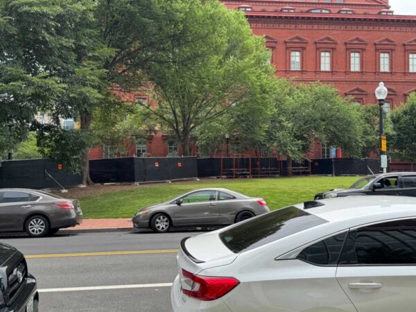 What’s Up with the Fences Outside the Building Museum? Apparently ...